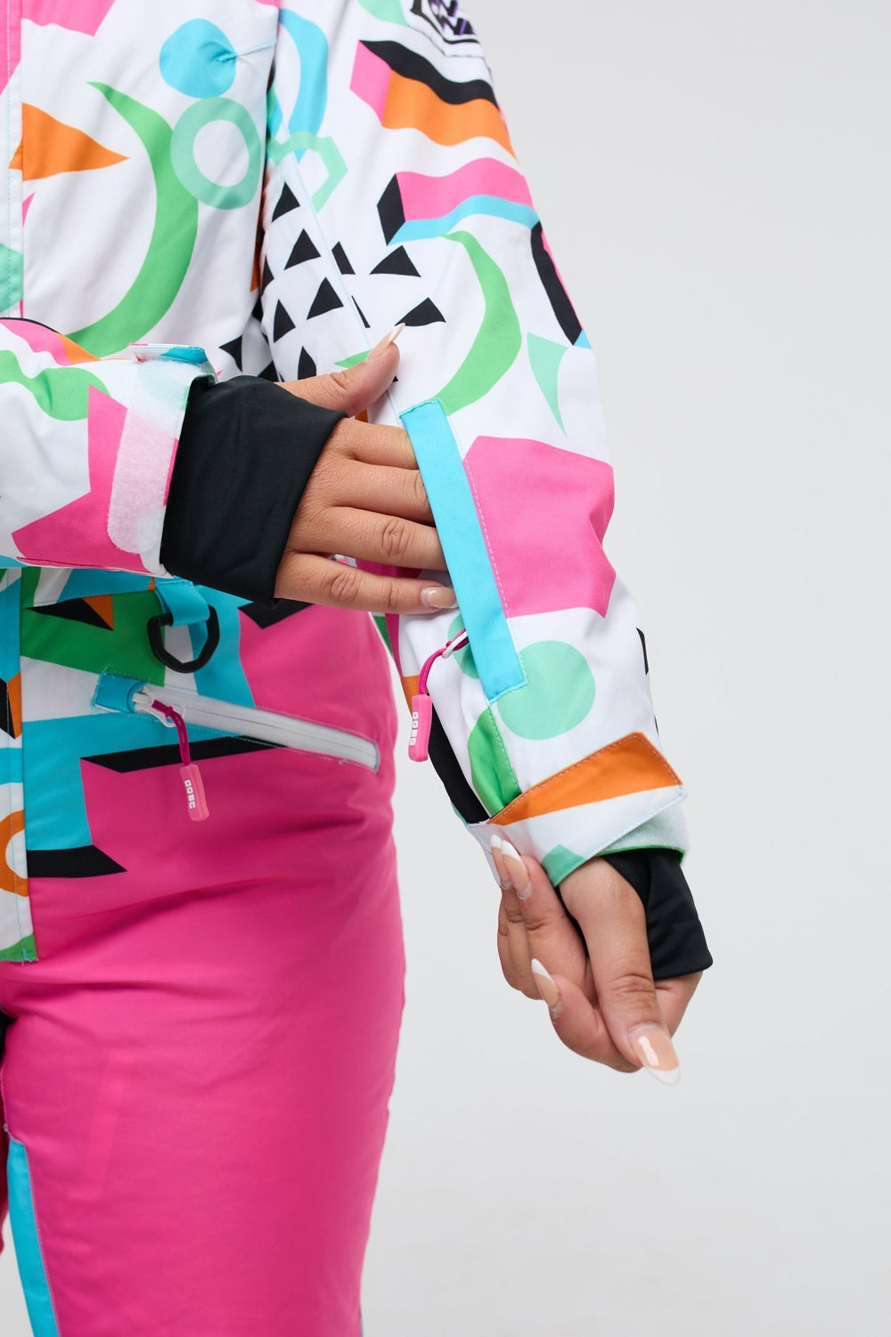 Nuts Cracker Ski Suit | Women's Multi-Coloured Onesie - OOSC Clothing ...