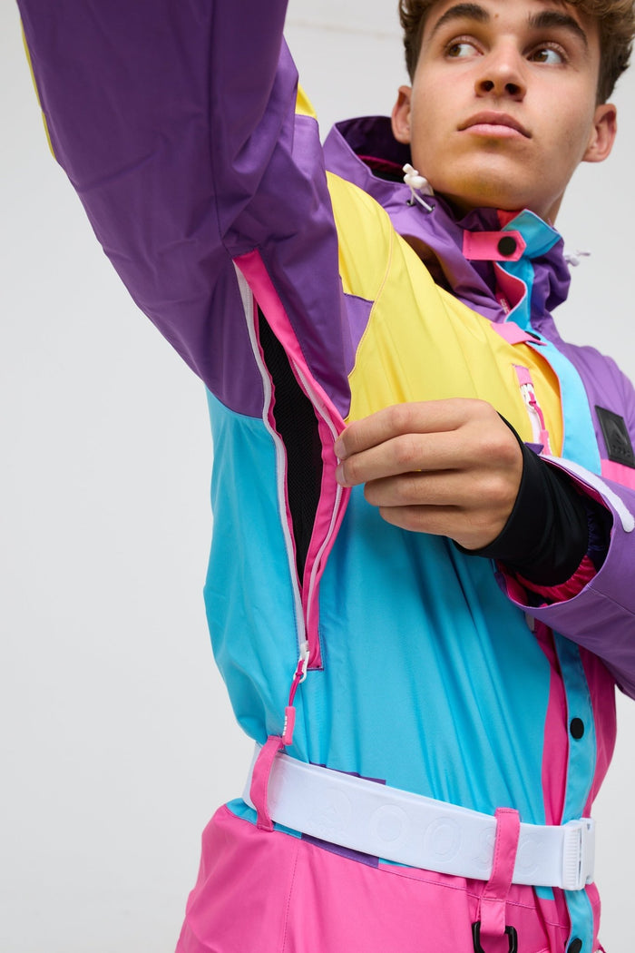 So Fetch Ski Suit | Pastel Multi-Coloured (Unisex) - OOSC Clothing ...