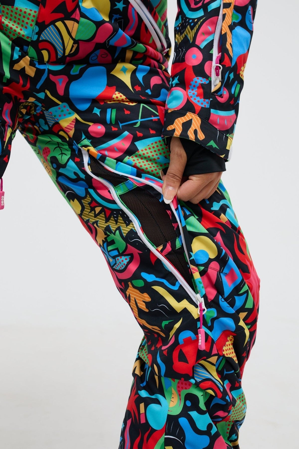 Stairway to Heaven Women's Ski Suit | Multi-Colored Retro – OOSC ...